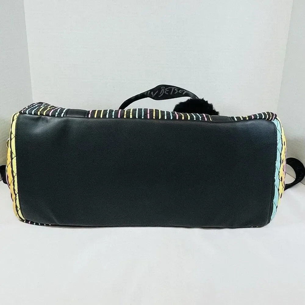 Betsey Johnson | Bags | Luv Betsy Johnson Weekender Tote Duffel Travel ...